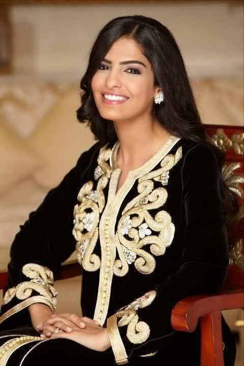 Saudi Princess Ameera al-Taweel Enchanted by the Moroccan Caftan