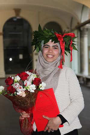 Doha Badrane, first Moroccan doctor in Italy