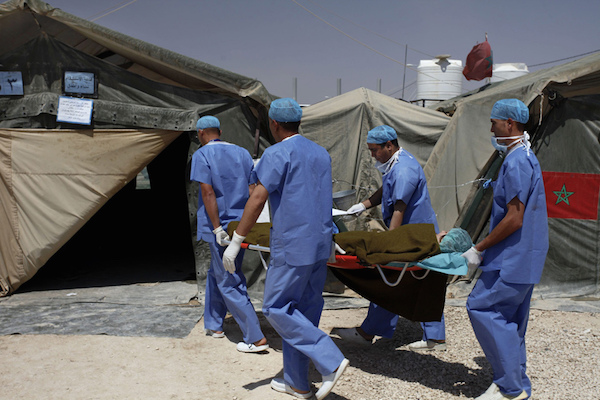 Over 14,000 Syrian refugees treated in Morocco’s makeshift hospital in ...