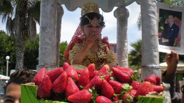 In Pictures: Morocco's Miss Strawberry
