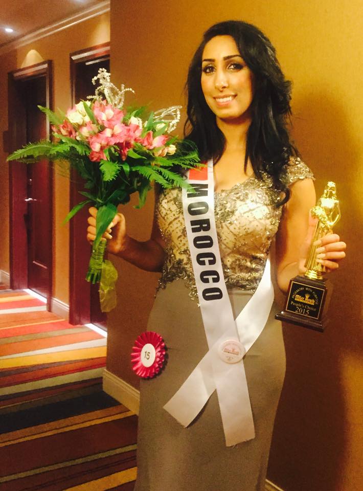 Moroccan Woman Wins Miss Arab USA 2015 People’s Choice Award