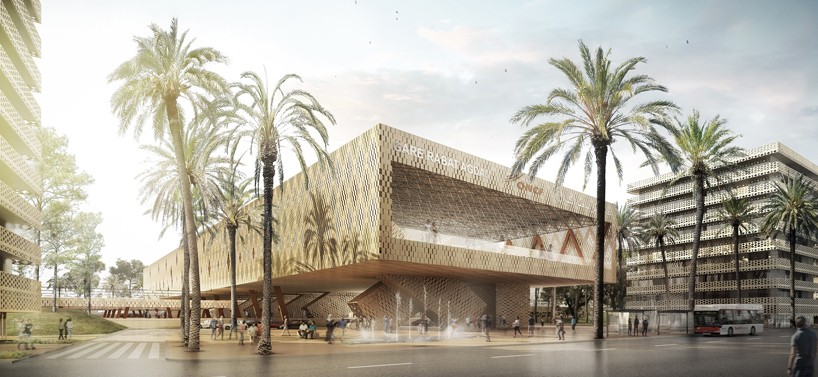 Rabat Agadal Station Unfinished New Design