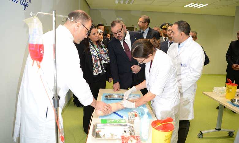 Morocco King Inaugurates Mohammed VI University of Health Sciences in ...