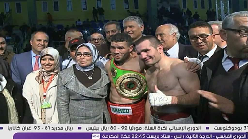Moroccan Boxer Ahmed Benjeddou Wins Universal Boxing Organization Belt