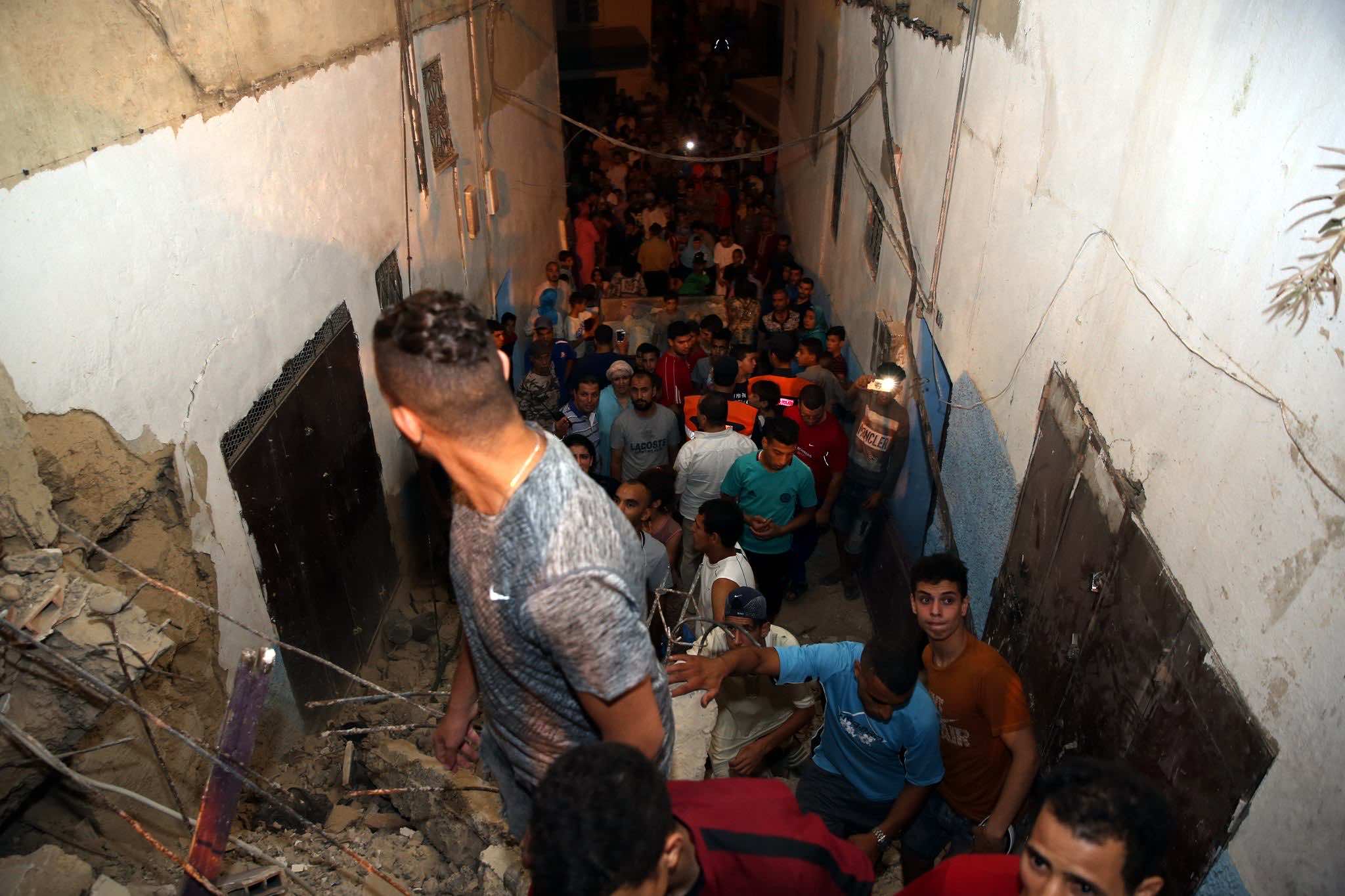 Two Apartment Blocks Collapse in Fez