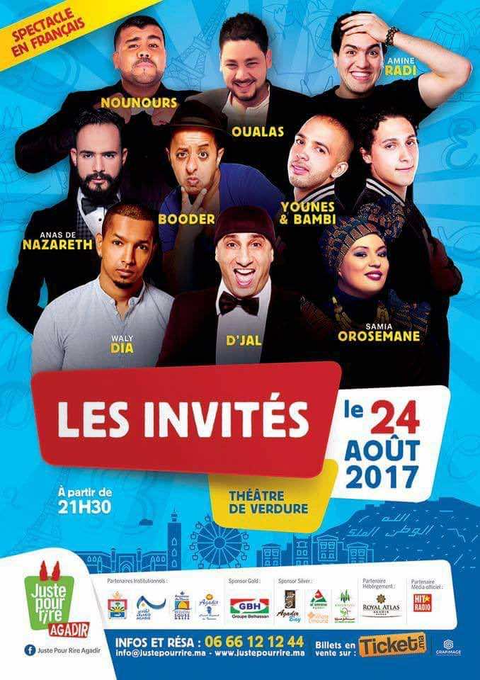 ‘Juste Pour Rire' Agadir Comedy Festival Kicks Off