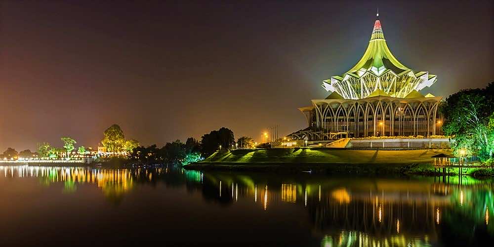 Half A World Away in Kuching City, Malaysia, Lie Ancient Treasures ...