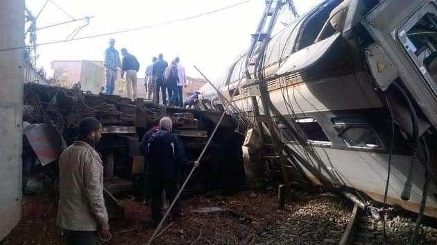 ONCF's Train Accident Kills 6 Near Morocco’s Bouknadel
