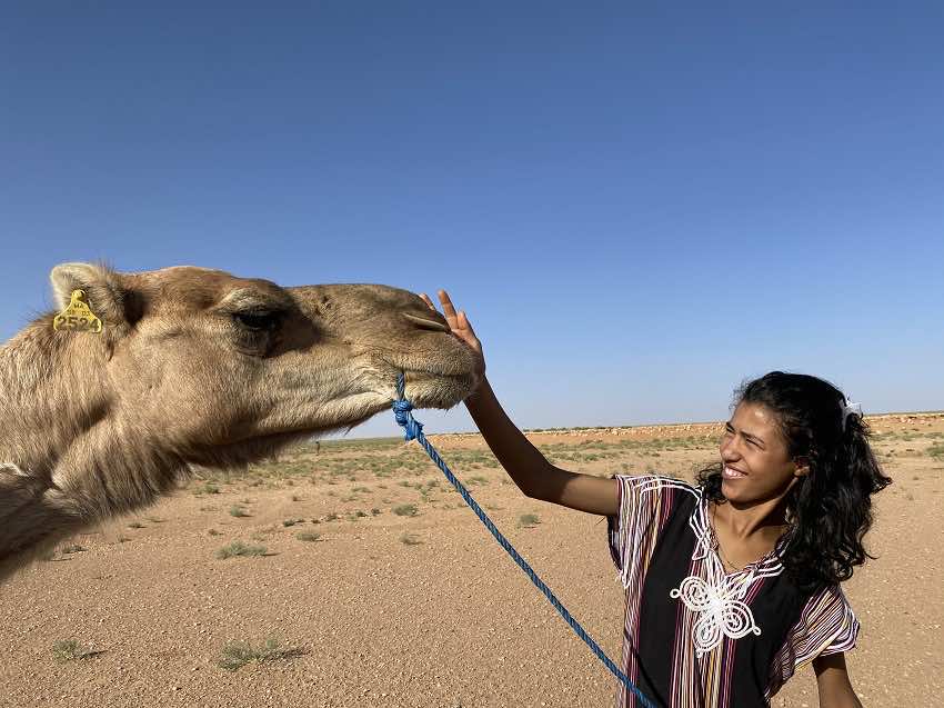 Adventurer Alice Morrison Finds Dinosaur Tracks on Moroccan Expedition