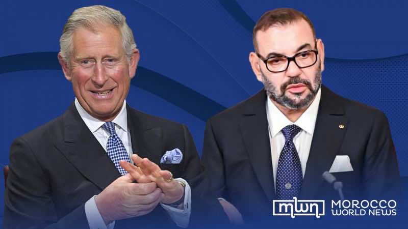 King Mohammed VI, King Charles III Satisfied with Long-Standing Morocco-British Ties