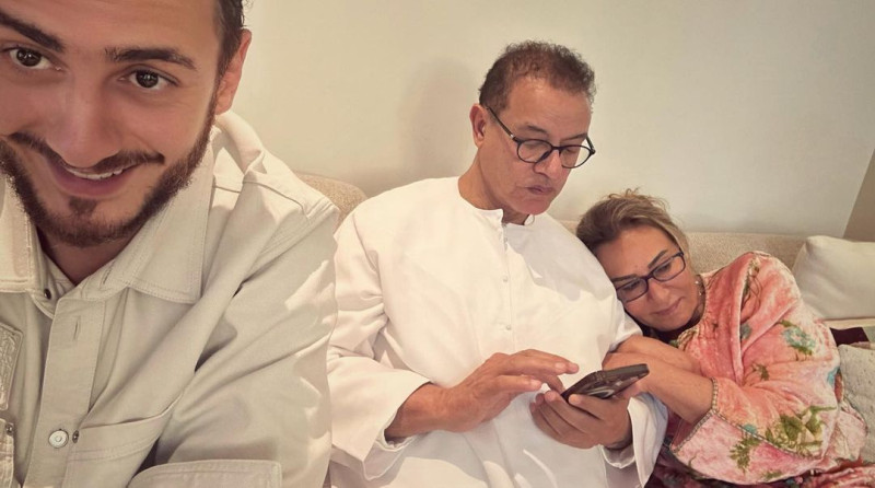 Saad Lamjarred Spends Eid Al Fitr with His Wife, Parents in Paris