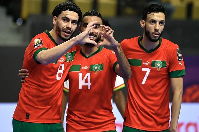 Morocco’s Futsal Team Secures Semi-final Spot in 2024 AFCON
