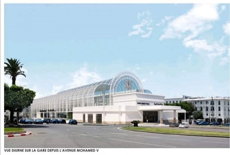 Morocco Unveils New Architectural Vision for Rabat Ville Train Station