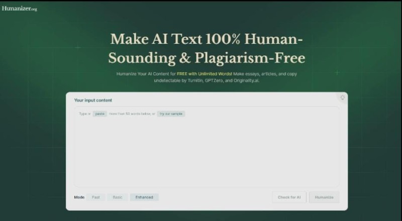 Humanizer.org: Free AI Bypasser to Humanize AI-Generated Text