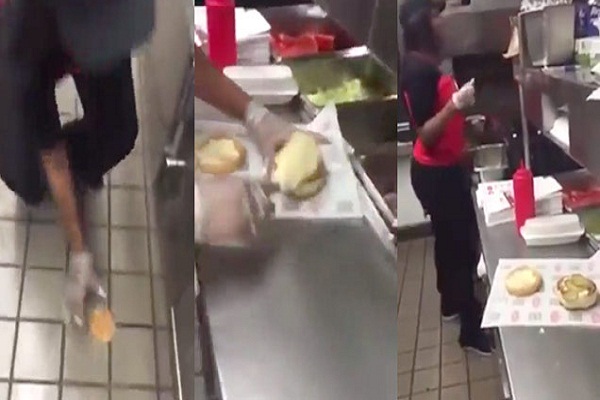 Appalling Video of American Fast Food Chain Employee Causes Outrage