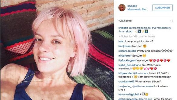 British Pop Star Lily Allen in Marrakech for Business and Pleasure