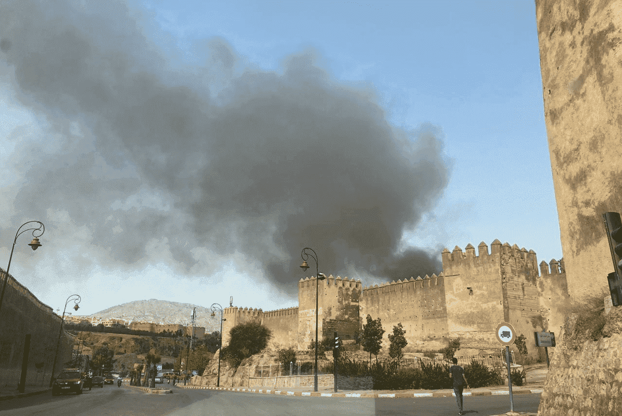 Fire Ravages Old Medina of Fez, Destroys Over 80 Businesses