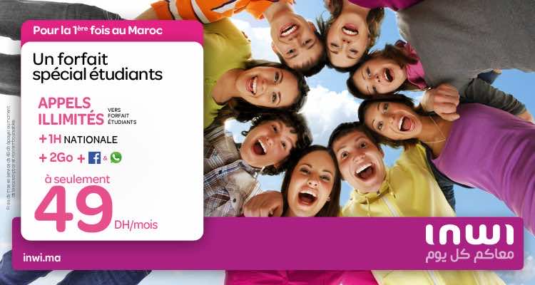 Inwi Launches ‘Special’ Student Package