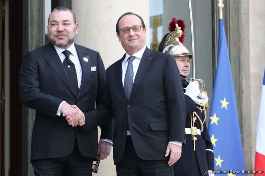 King Mohammed VI to Meet French President in Elysée