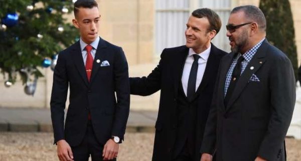 One Planet Summit: Macron Receives King Mohammed VI and Crown Prince ...