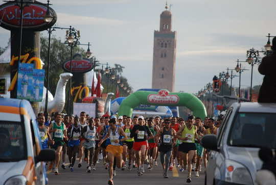 The 26th International Marathon of Marrakech