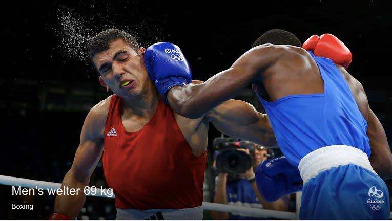 Moroccan Boxer Mohammed Rabii Qualifies to Quarterfinals