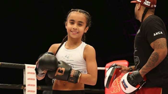 Moroccan-Dutch 9-year-old Kickboxer Wins World Championship