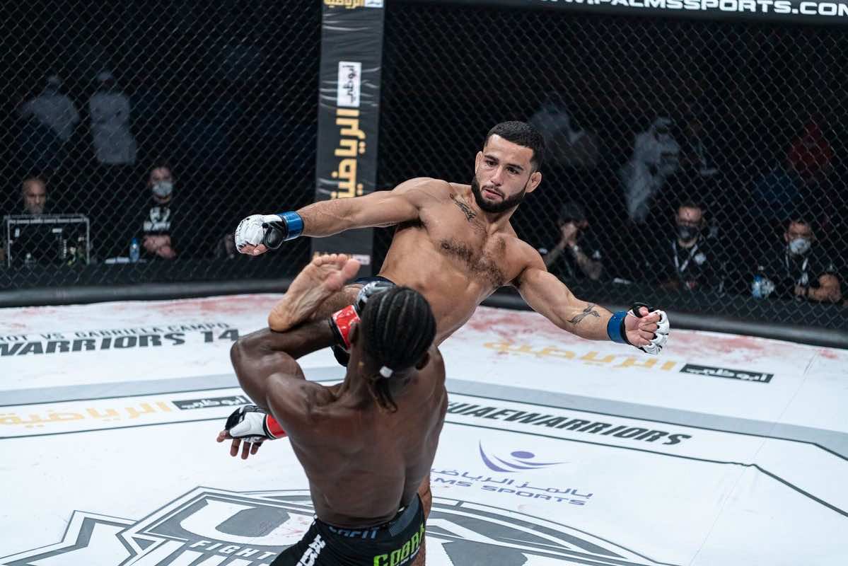 Moroccan MMA Fighter Jaafar Alaoui Wins 14th UAE Warriors