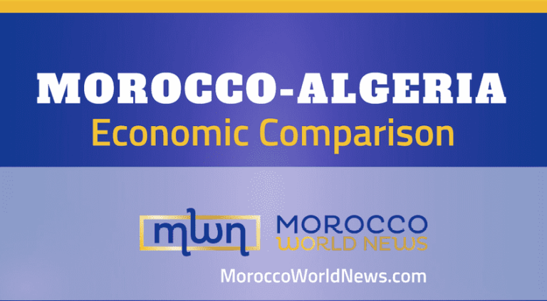 Infographic: Morocco-Algeria Economic Comparison