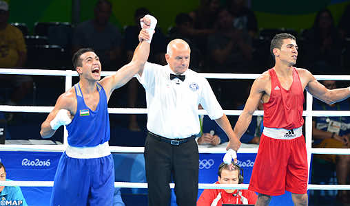 2016 Olympics: Morocco's Boxer Rabii Wins Bronze Medal