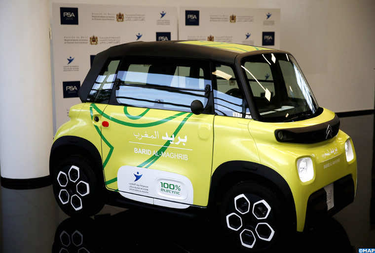Morocco’s Post Office, PSA Group to Develop Electric Car for Mail Delivery