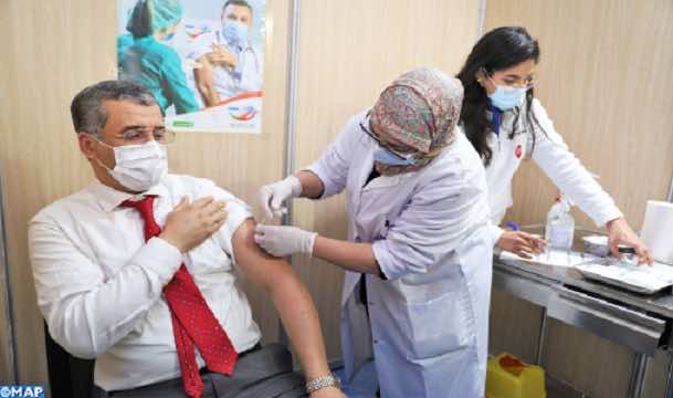 Over 126,000 People Received 1st Doses of COVID-19 Vaccines in Morocco