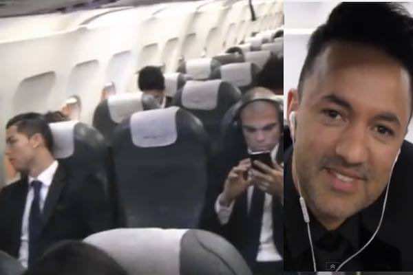 Video: Redone With Real Madrid Players on the Plane to Morocco