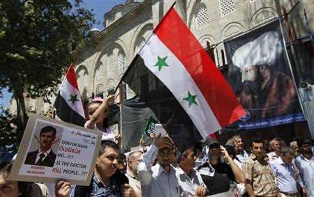 Protesters break into Syrian embassies across Europe