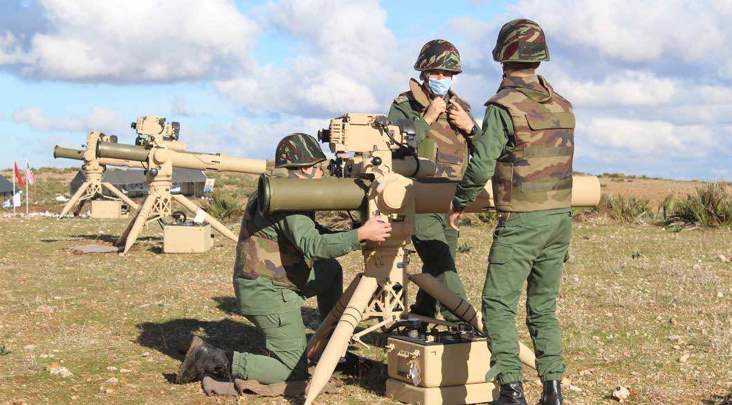 US Trains Moroccan Military to Use TOW2A Anti-Tank Missiles