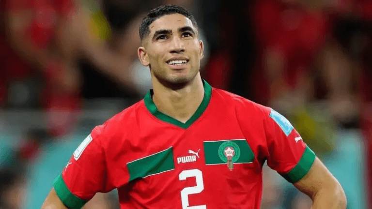 Achraf Hakimi Tops List of Most Valuable Arab Footballers