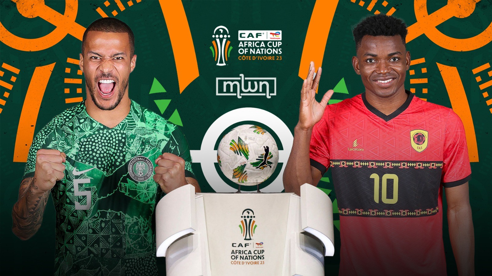 AFCON Quarter-Finals: When, How to Watch Nigeria Vs Angola