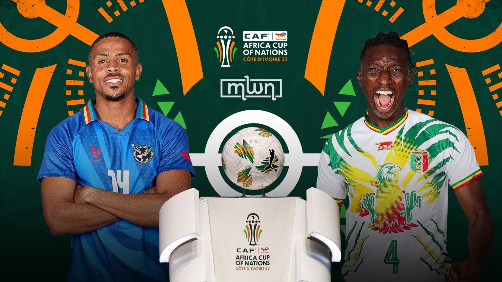 AFCON: When, How to Watch Namibia Vs Mali