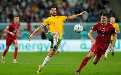 Australia Beats Denmark Qualifying for World Cup Knockout Stage