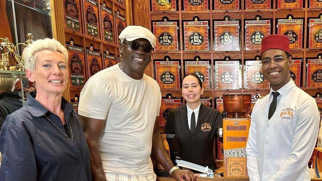 Basketball Legend Michael Jordan Explores Morocco’s Marrakech