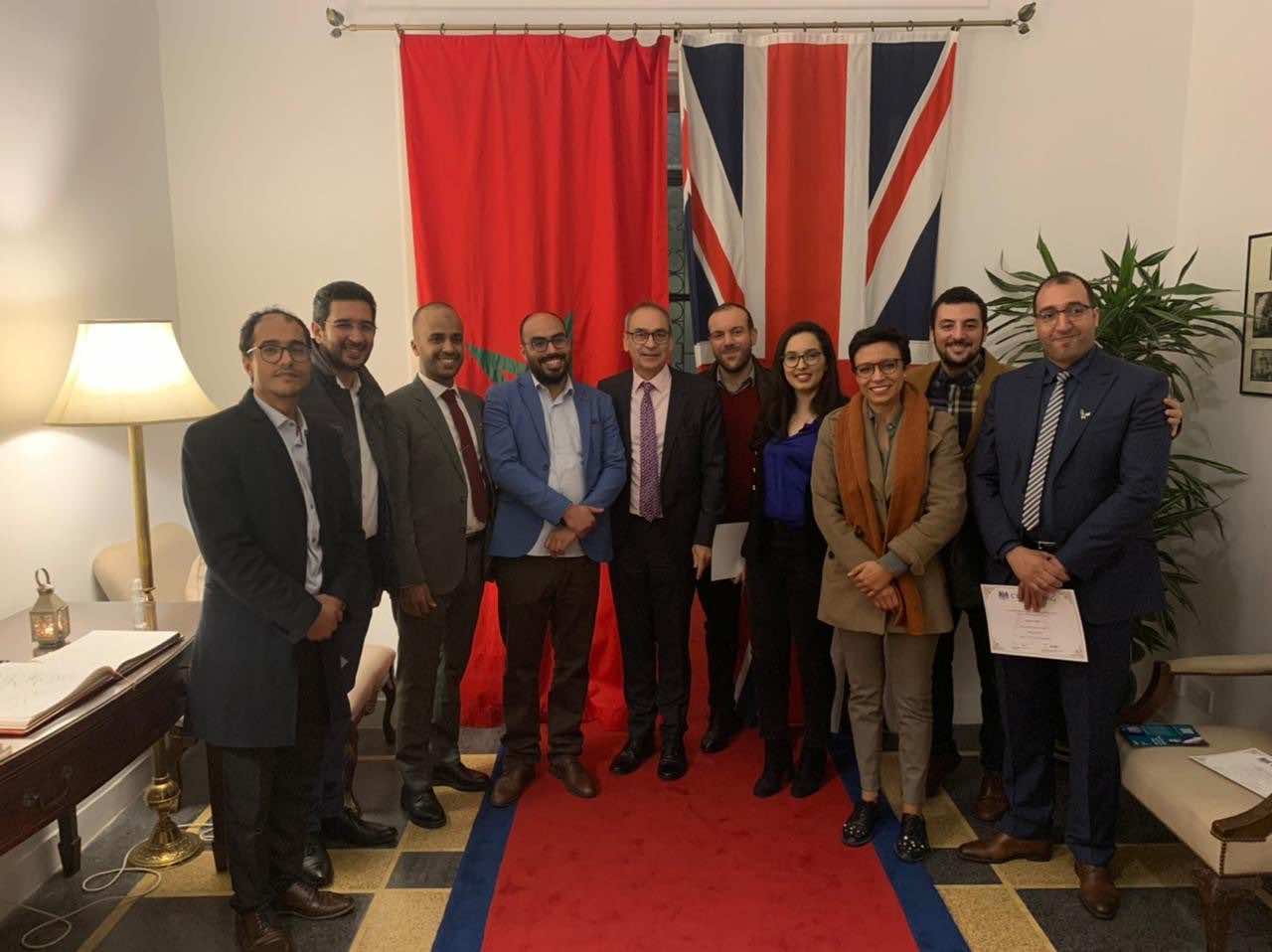 British Ambassador Honors Moroccan Chevening Students