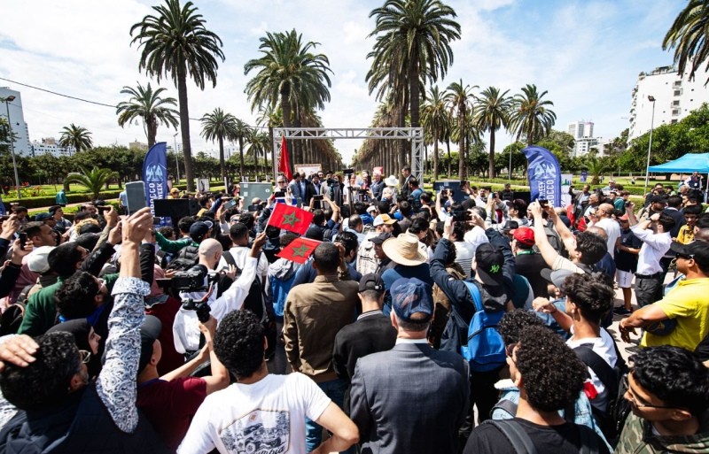 Chess Olympiad Torch Lights Up Casablanca in FIDE 100 Celebrations