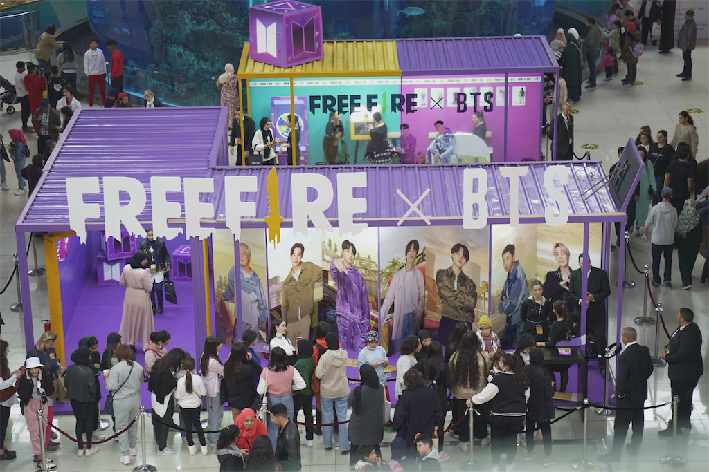 E-sports: Casablanca’s Morocco Mall Hosts Free Fire-BTS Event