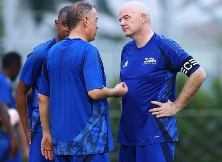 FIFA, FRMF Chiefs Engage in Gala Match