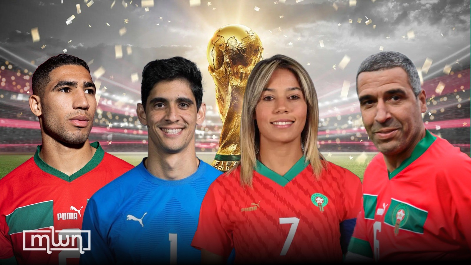 Four Moroccan Stars Named Ambassadors for 2030 World Cup