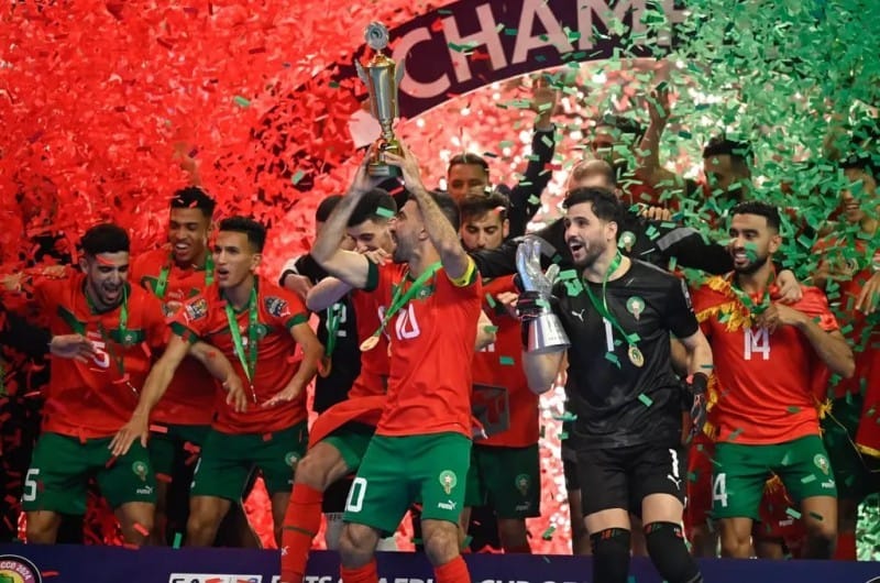 FRMF: Moroccan Futsal Team Named Best in the World for 2023