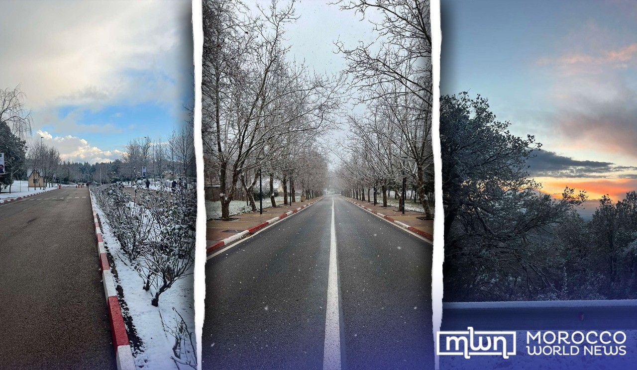 In Pictures: Snow-Covered Ifrane, Morocco’s Winter Wonderland