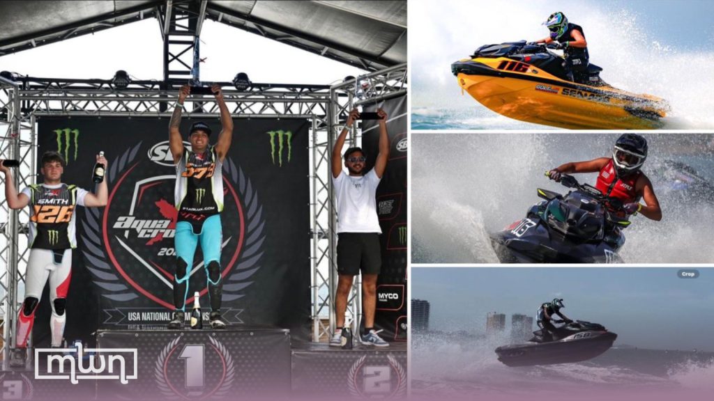 Khalil Seddini Rides the Waves in A Thrilling Jet Ski Journey