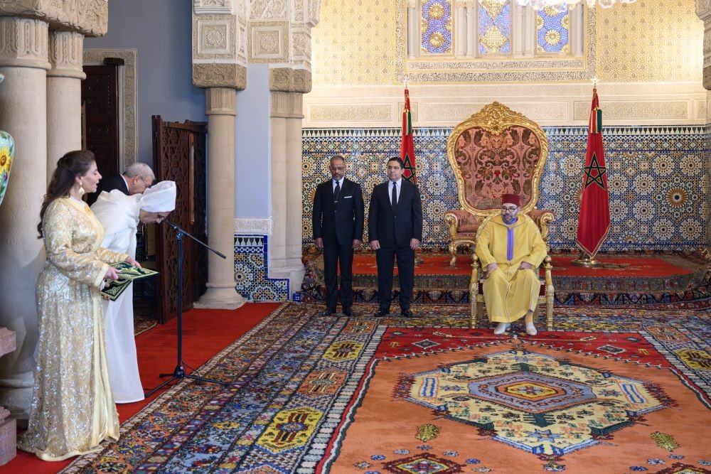 King Mohammed VI Receives Newly Appointed Moroccan Ambassadors