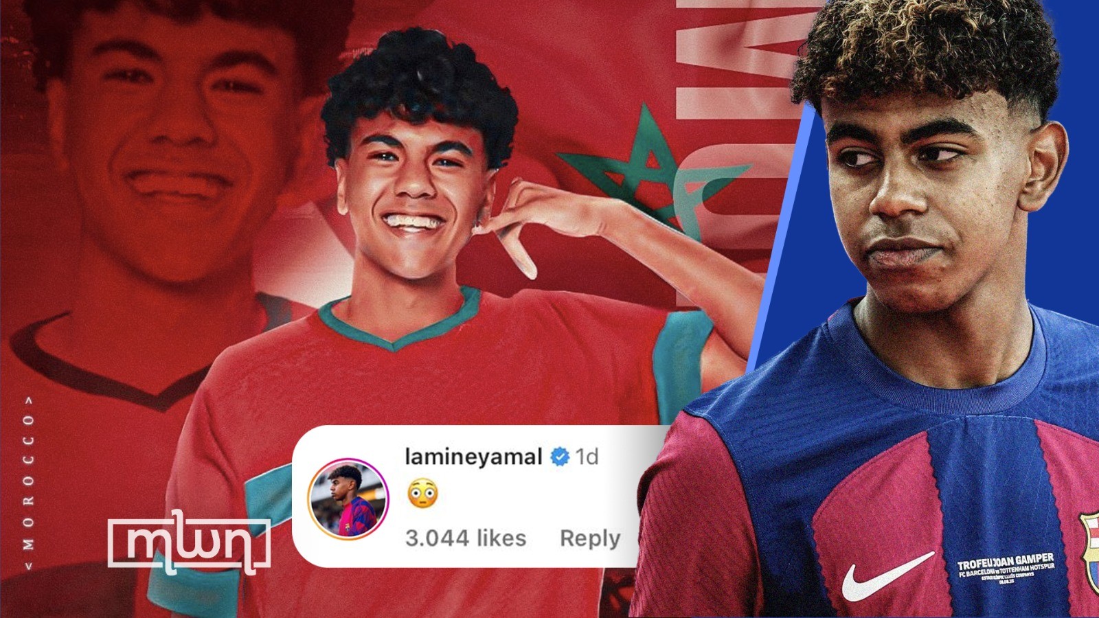 Lamine Yamal’s Reaction to Adam Aznou’s Decision to Represent Morocco ...